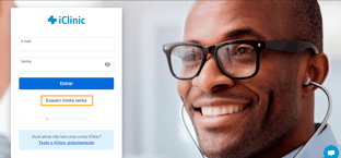 Como recuperar a senha do iClinic?